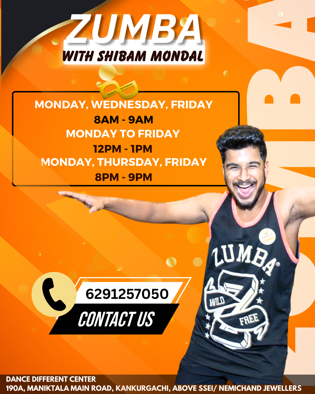 ZUMBA – DANCE DIFFERENT CENTER (DDC)